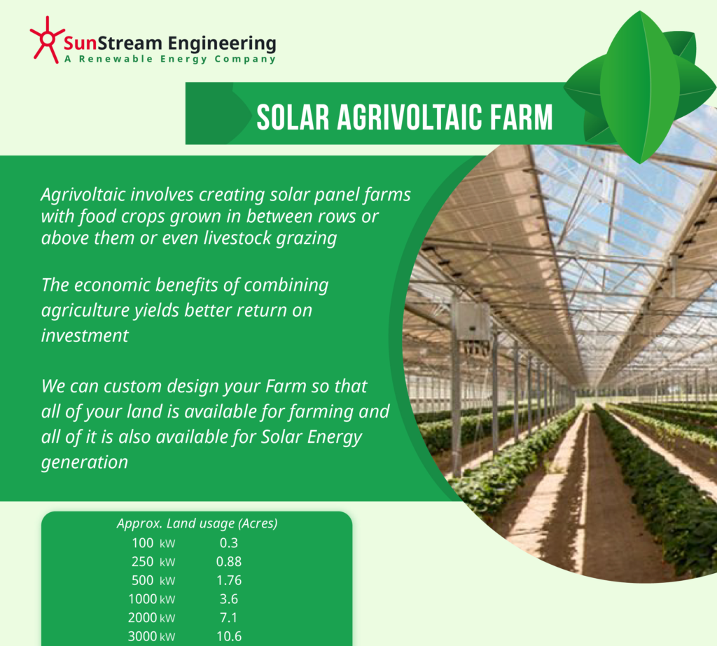 Solar Agrivoltaic Farm - SunStream Engineering